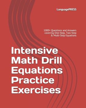 Libro Intensive Math Drill Equations Practice Exercises: 1000 ...