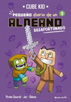 Libro Minecraft. Pequeño diario de un aldeano desafortuno De Cube Kid ...