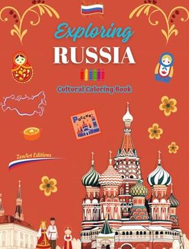 Libro Exploring Russia - Cultural Coloring Book - Creative Designs of ...