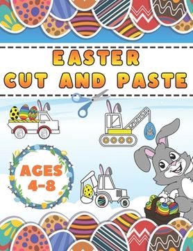 Libro Easter Cut And Paste: Scissor Skills Activity Book For Kids 4-8 ...