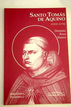 Comprar Santo Tomás de Aquino (1225-1274) De Roca Blanco, Dionisio ...
