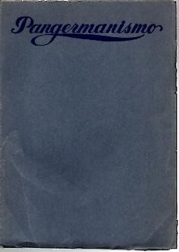 Libro pangermanismo. De rolando g. usher - Buscalibre