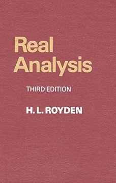 Libro Real Analysis De Halsey Royden - Buscalibre