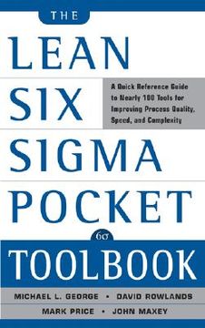 Libro The Lean Six SIGMA Pocket Toolbook: A Quick Reference Guide to ...