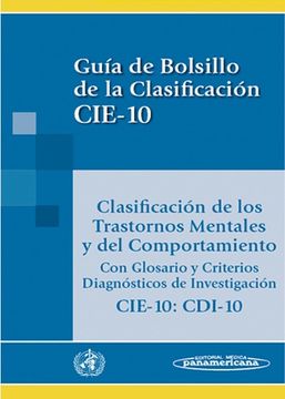 Libro clasificacion de los trastornos mentales y del comportamie De cie-10 (oms) - Buscalibre