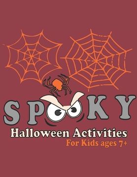 Libro Spooky Halloween Activity Book for Kids Ages 7+: Crosswords, Word ...
