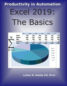 Libro Excel 2019: The Basics (en Inglés) De Maddy III, Luther - Buscalibre