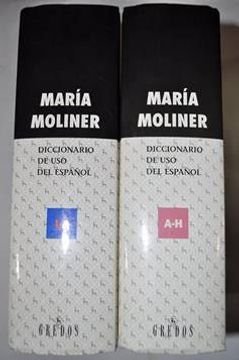 Libro Diccionario de uso español (2 vols) De María Moliner - Buscalibre