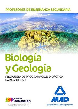 Libro Profesores de Enseñanza Secundaria Biología y Geología. Propuesta de Programación ...