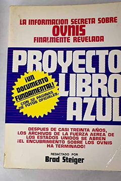 Libro Proyecto Libro Azul De Brad Steiger - Buscalibre Chile