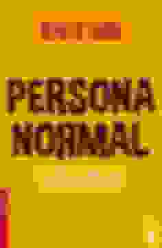 Comprar Persona Normal De Benito Taibo - Buscalibre
