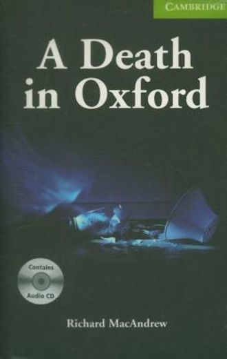 Libro a death in oxford,starter level De richard macandrew - Buscalibre