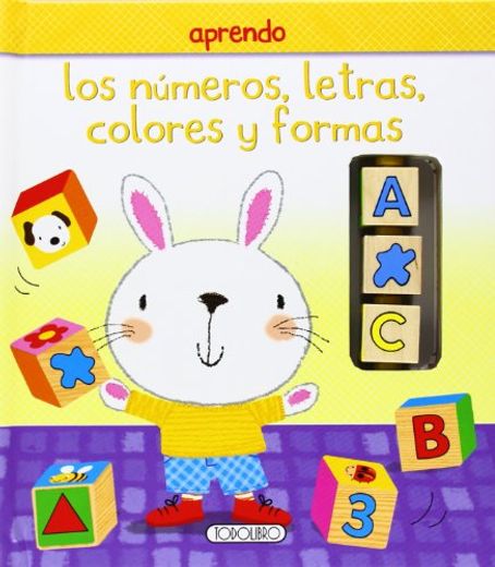 Libro Aprendo Los Números, Letras, Colores Y Formas De Equipo Todolibro ...