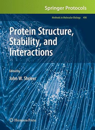 Libro Protein Structure, Stability, and Interactions (en Inglés) De ...