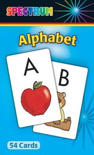 Libro spectrum alphabet flash cards De carson-dellosa publishing (cor ...