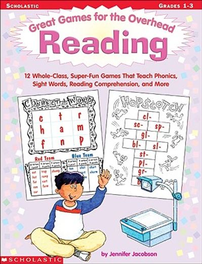 Libro great games for the overhead: reading,12 whole-class, super fun ...