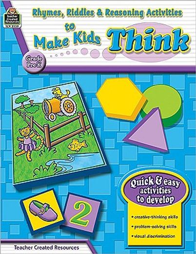 Libro rhymes riddles & reasoning activities to make kids think pre k ...