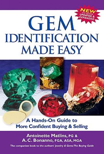 Libro gem identification made easy,a hands-on guide to more confident buying & selling De ...